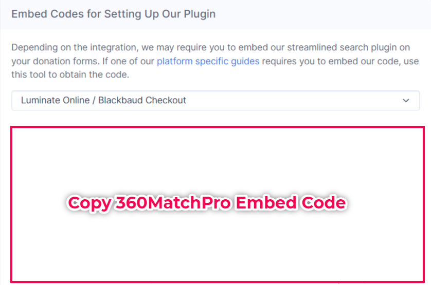 Does Double the Donation integrate with Blackbaud Checkout through Luminate Online?